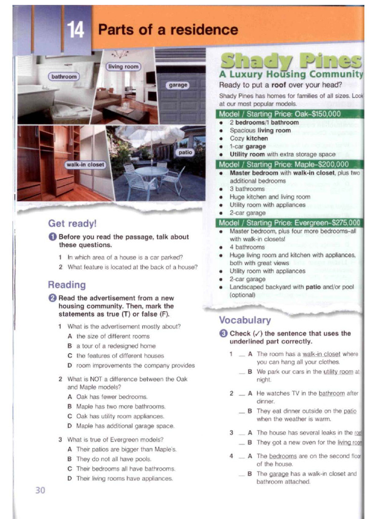 Parts of A Residence | PDF | Interior Design | Home