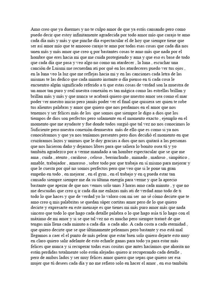 Documento | PDF | Amor