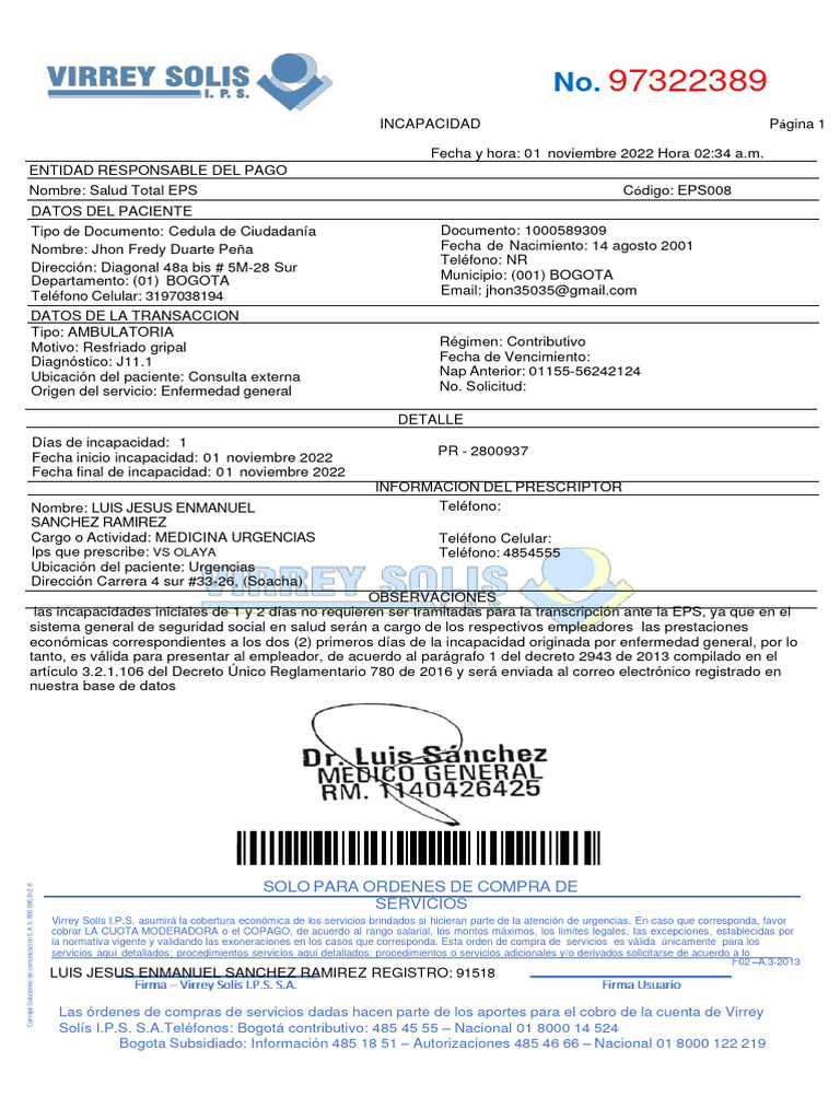 Jhon Fredy Duarte Peña | PDF