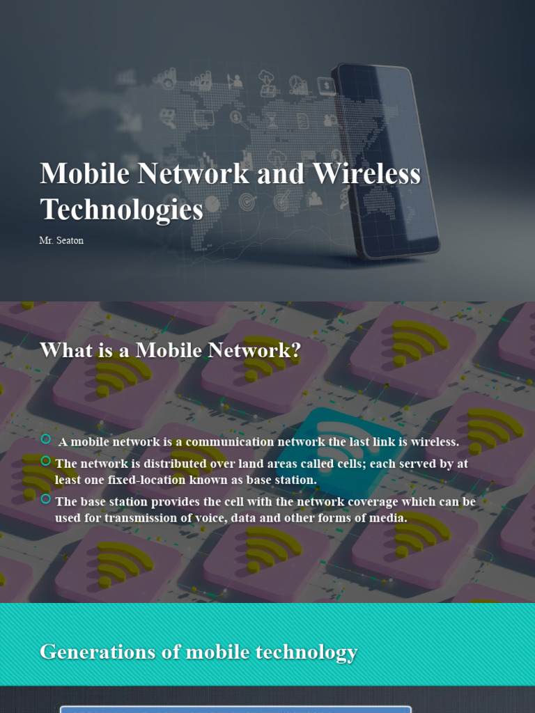 Mobile Network Generations Overview | PDF | Cellular Network | Wi Fi