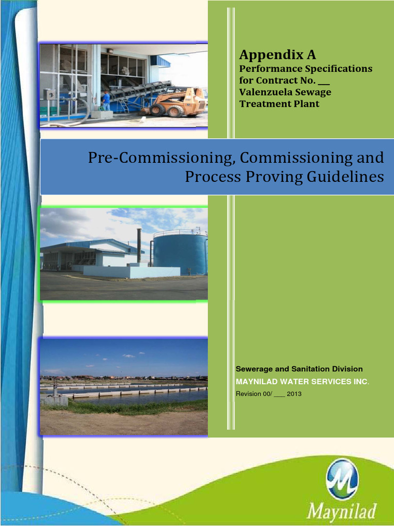 Pre-Comm Commissioning and PP Guidelines | Download Free PDF | Sewage ...