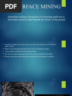 A Glossary of Mining Terms | PDF | Mining | Minerals