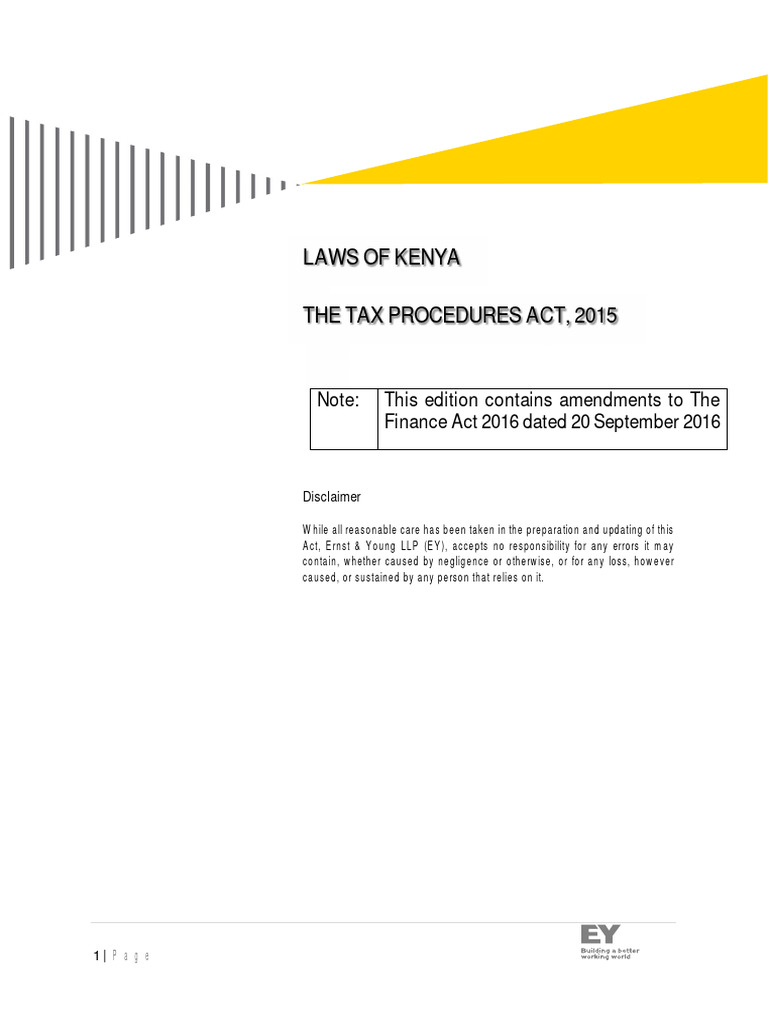 Tax Procedures Act Rev. 2016 | PDF | Taxation In The United States ...