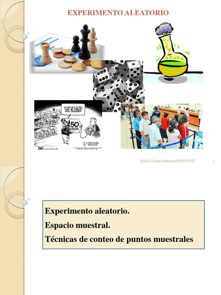 Experimento Aleatorio | PDF | Conjunto (Matemáticas) | Aleatoriedad