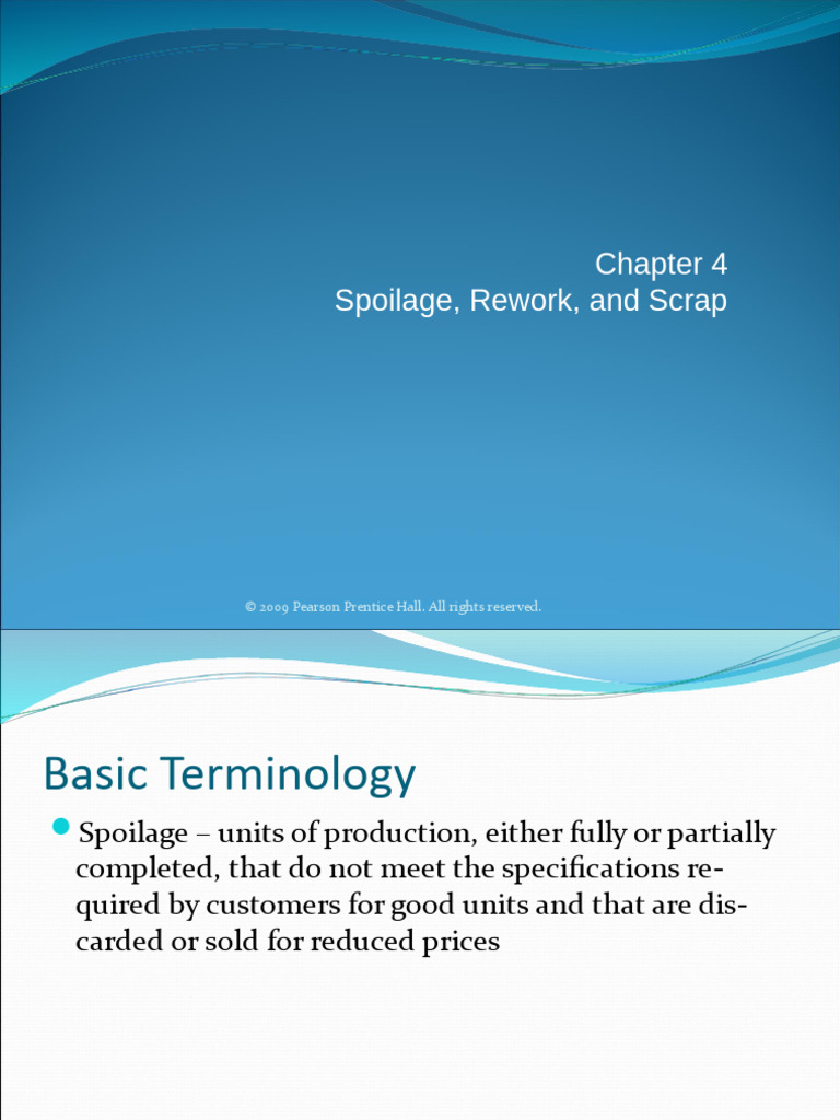 CH 4 | PDF | Inventory | Scrap