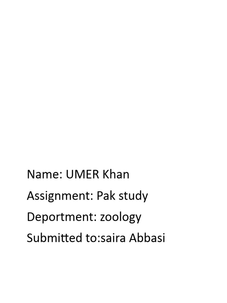 UMER Khan Pak Study | PDF | Benazir Bhutto | Nawaz Sharif
