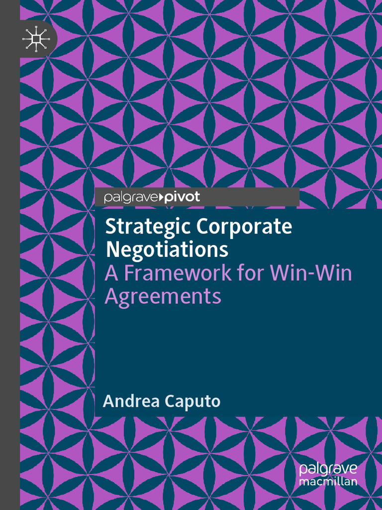 Strategic Corporate Negotiations | PDF | Rationality | Negotiation
