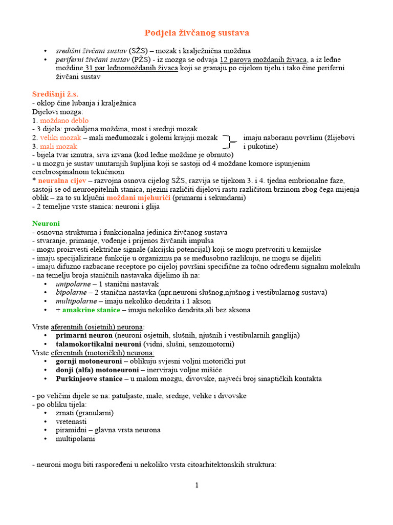 Biologija 2 - Skripta | PDF