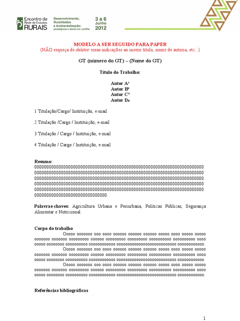 Modelo de Paper | PDF