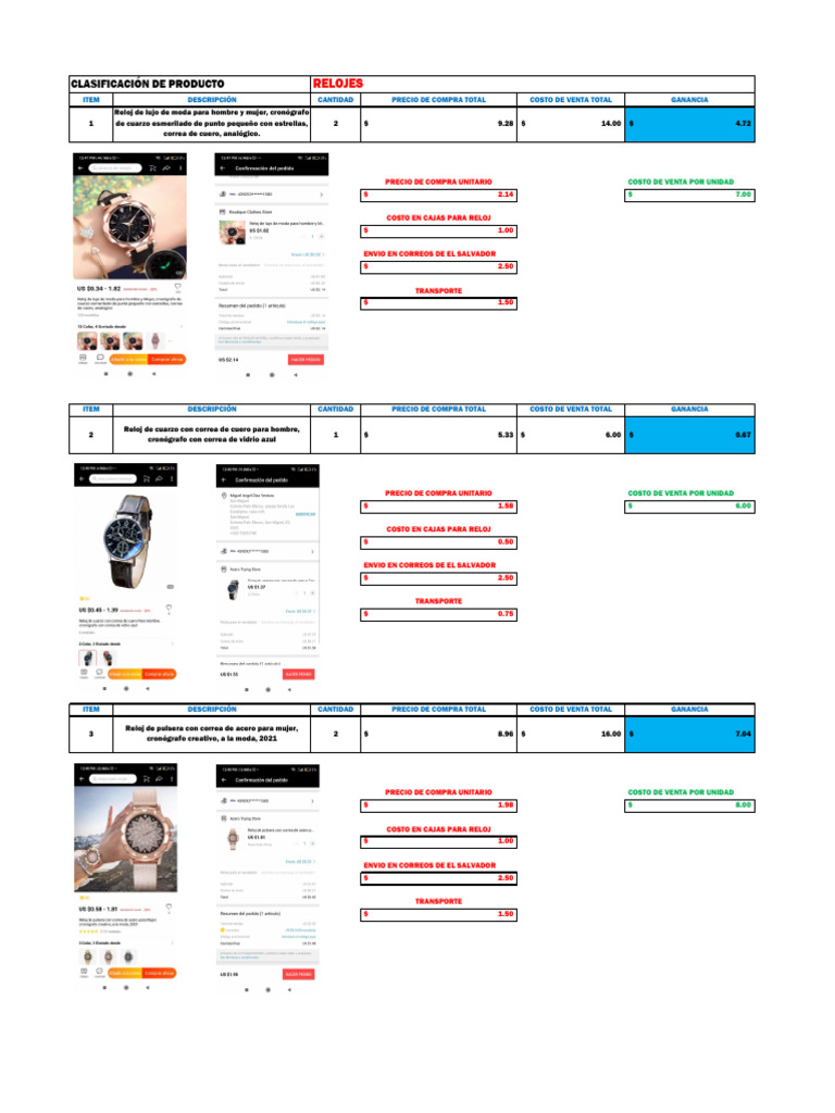 Catálogo Compras Aliexpress | PDF | Yo telefono | Hardware de Apple Inc.