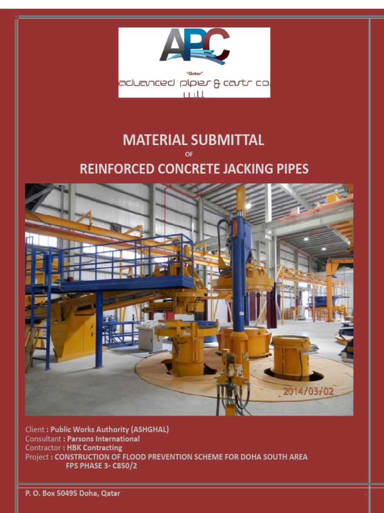 APC-TS-0312-20 - HBK - RCJP - Flood Prevention Sheme For Doha South ...