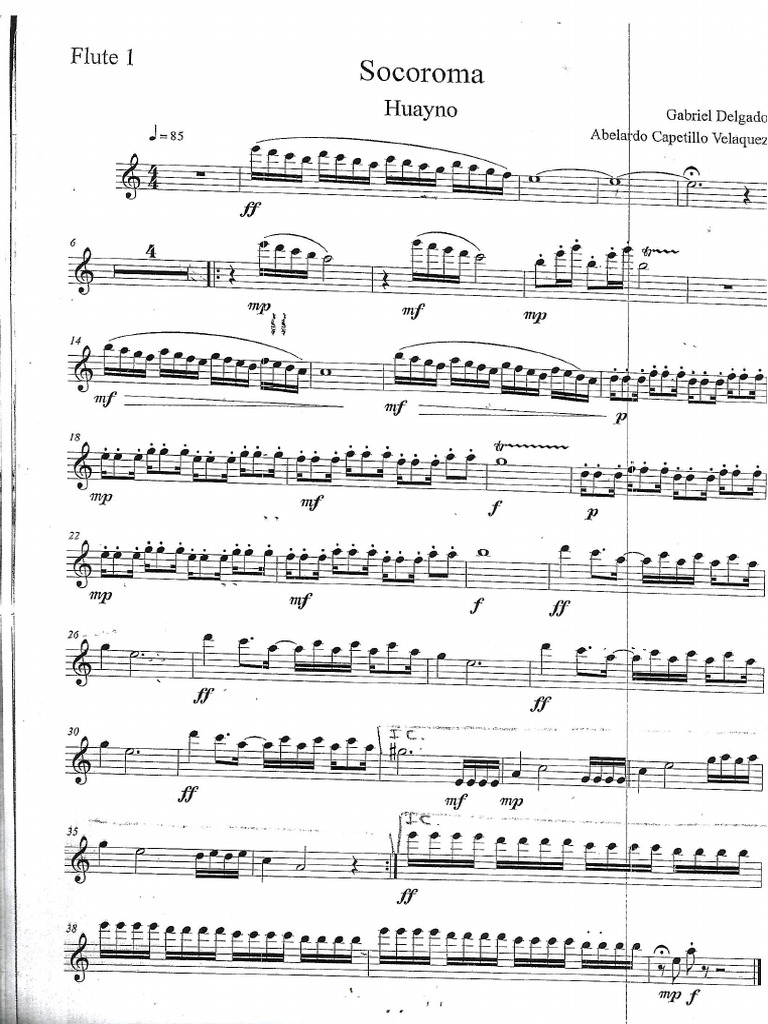Socoroma Flauta 1 | PDF