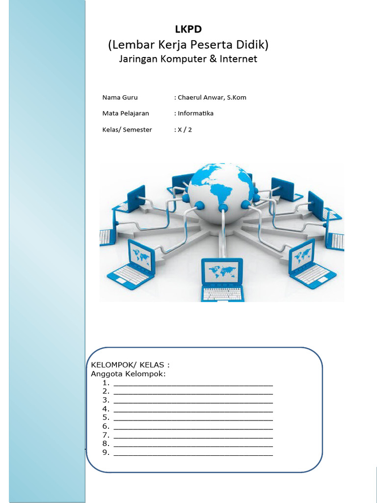 LKPD Jaringan Komputer dan Internet | PDF