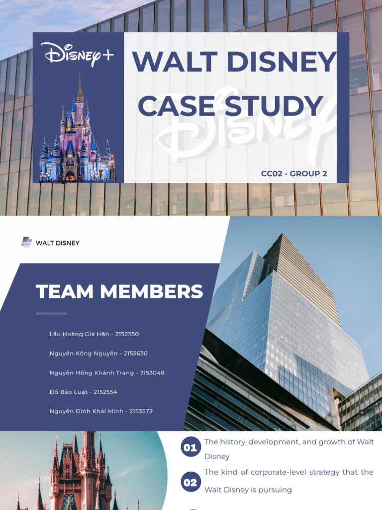 Group 2 Cc02 - Walt Disney Case Study | PDF | The Walt Disney Company | Business