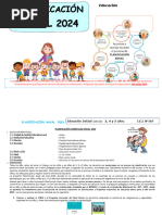 3.16. Plan Lector Nivel Inicial 2024 | PDF | Educación de la primera infancia | Salón de clases