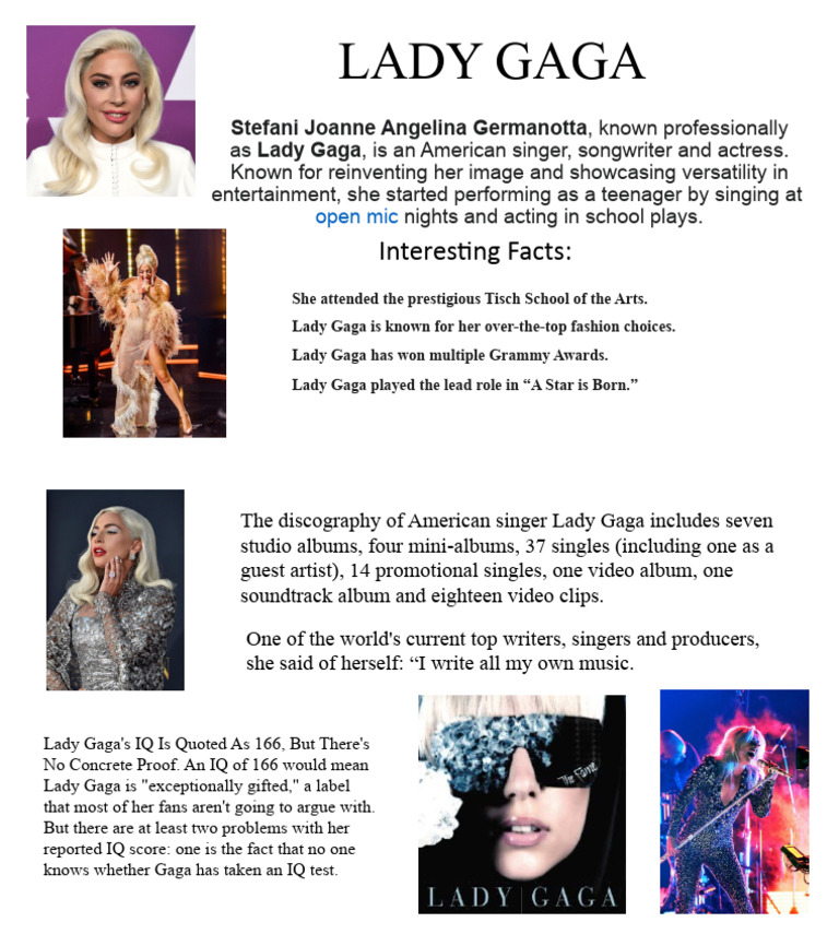 Lady Gaga | PDF