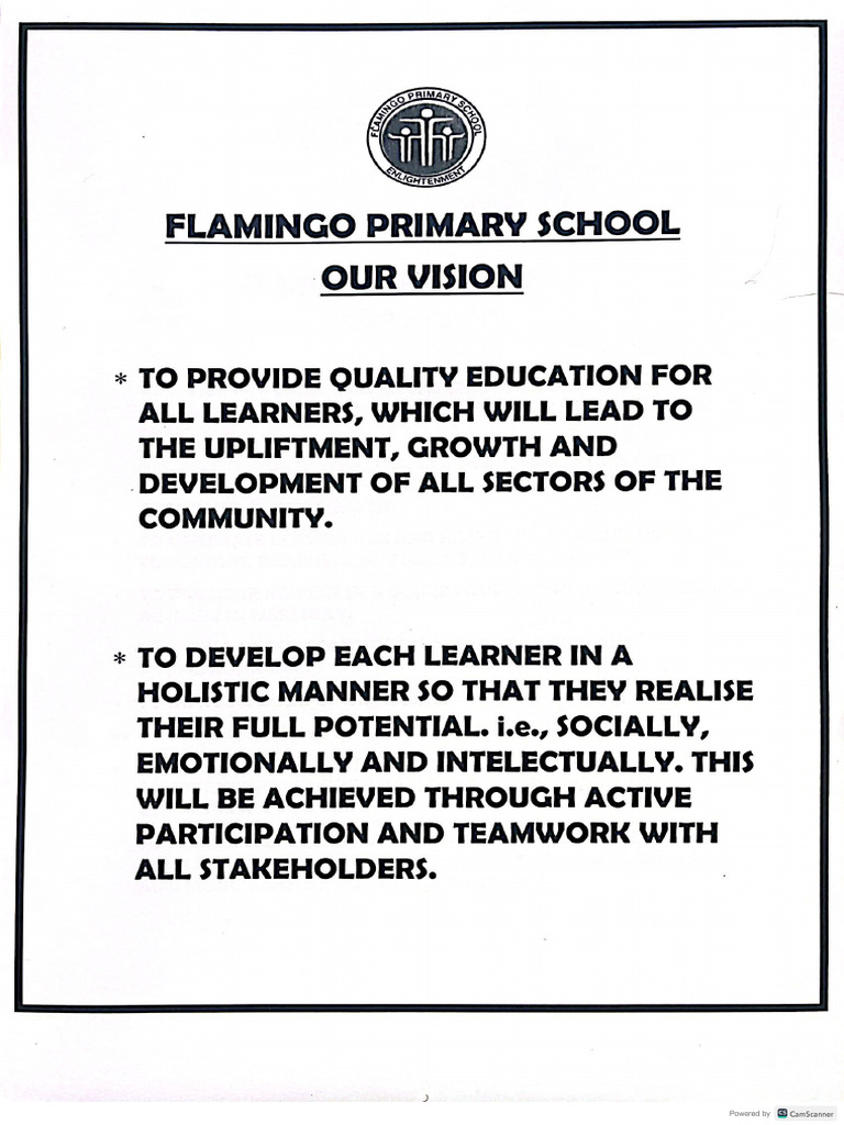 School Vision & Mission | PDF