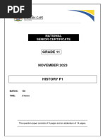 Grade 12 History ATP 2025 Overview | PDF