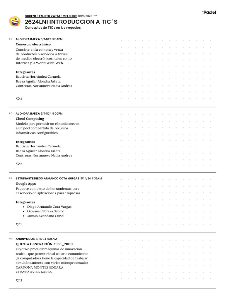 INTRODUCCION A TIC´S | PDF | Computación en la nube | Circuito integrado