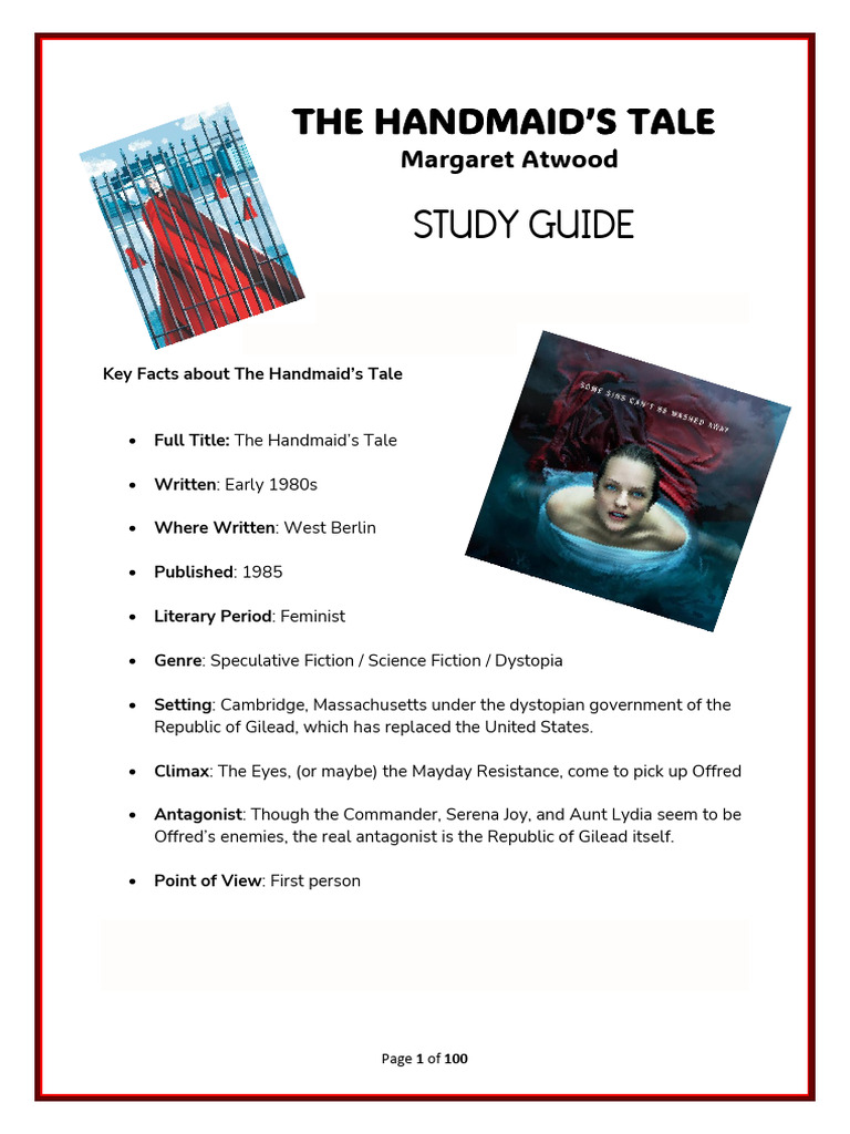 THE HANDMAIDS TALE STUDY GUIDE | PDF