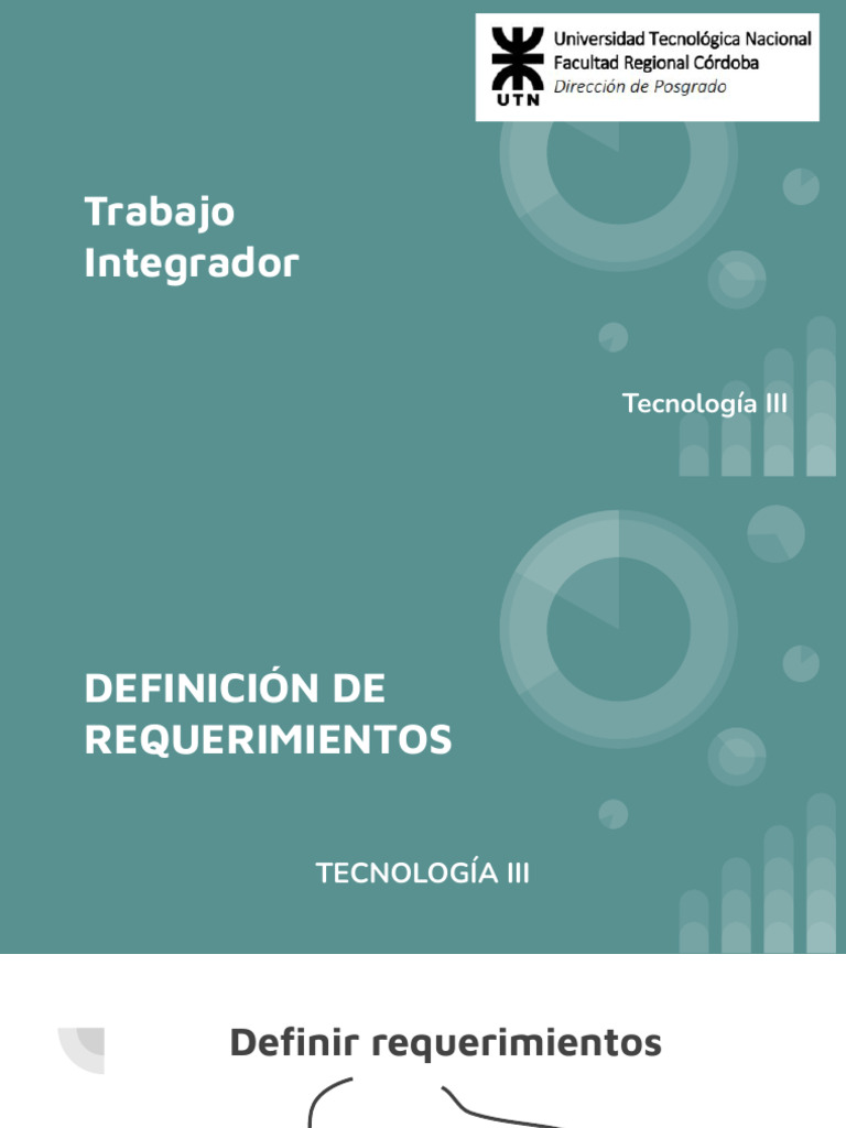 Definición de Requerimientos | PDF | Informática