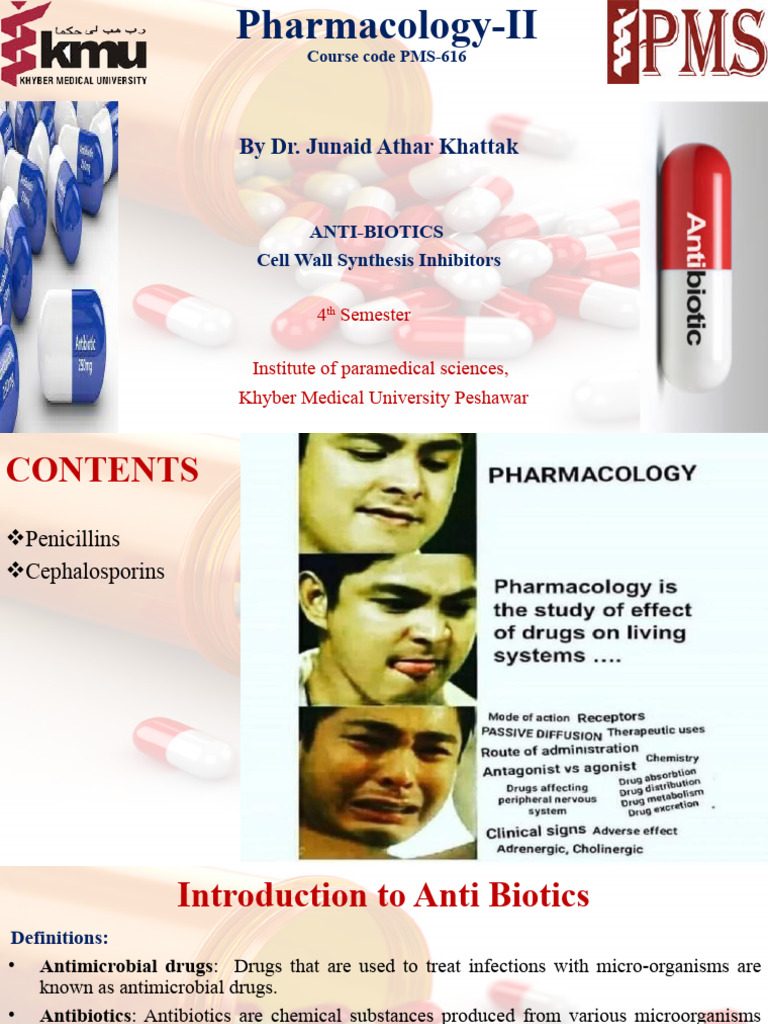 Pharmacology II Chapter 1 | PDF | Penicillin | Infection