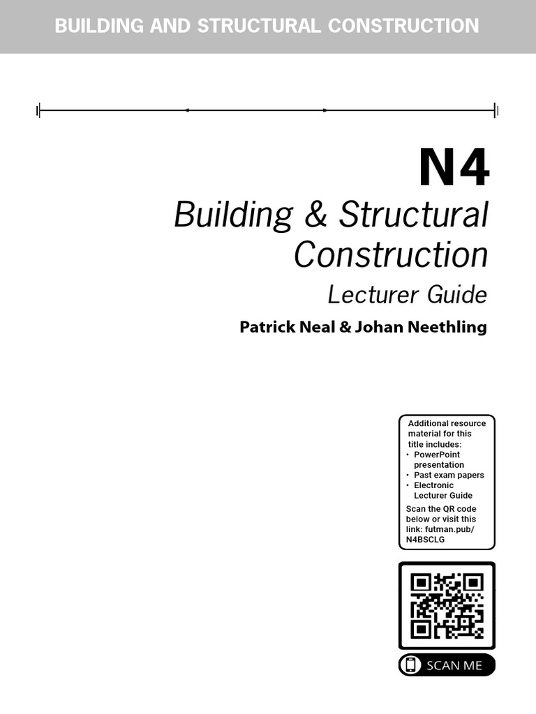 N4 Building and Structural Construction Lecturer Guide | PDF | Rock ...