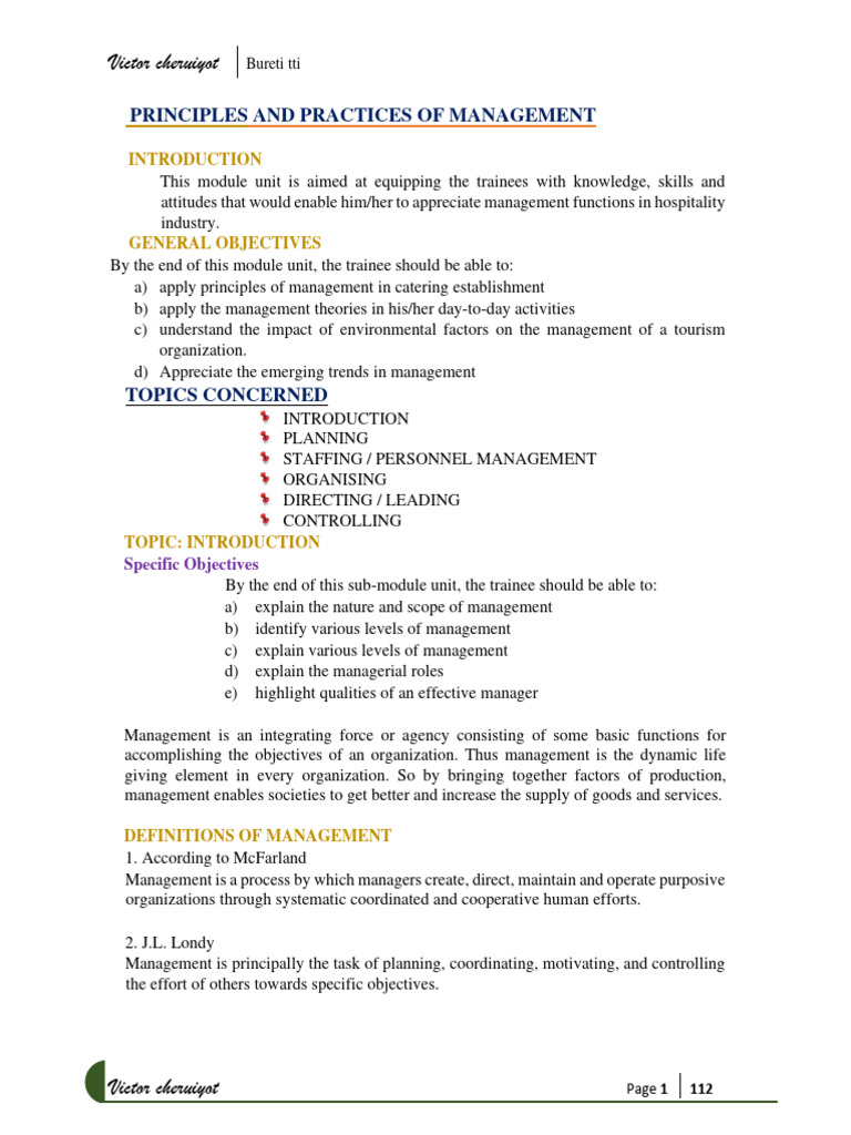 PPM Notes - SPDF | PDF | Science | Human Resources