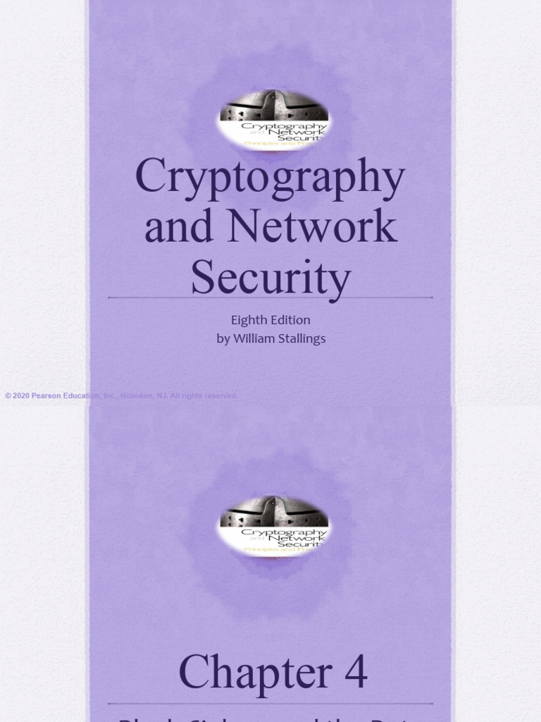 Ch04 Crypto8e | PDF | Cryptography | Cipher
