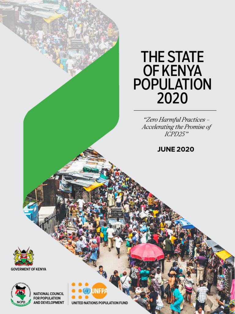State of Kenya Population Report 2020 | PDF | Child Abuse | Child Marriage