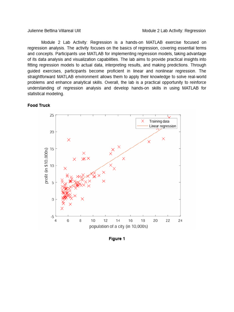 Module 2 Lab Activity - Regression | PDF | Regression Analysis | Standard Deviation