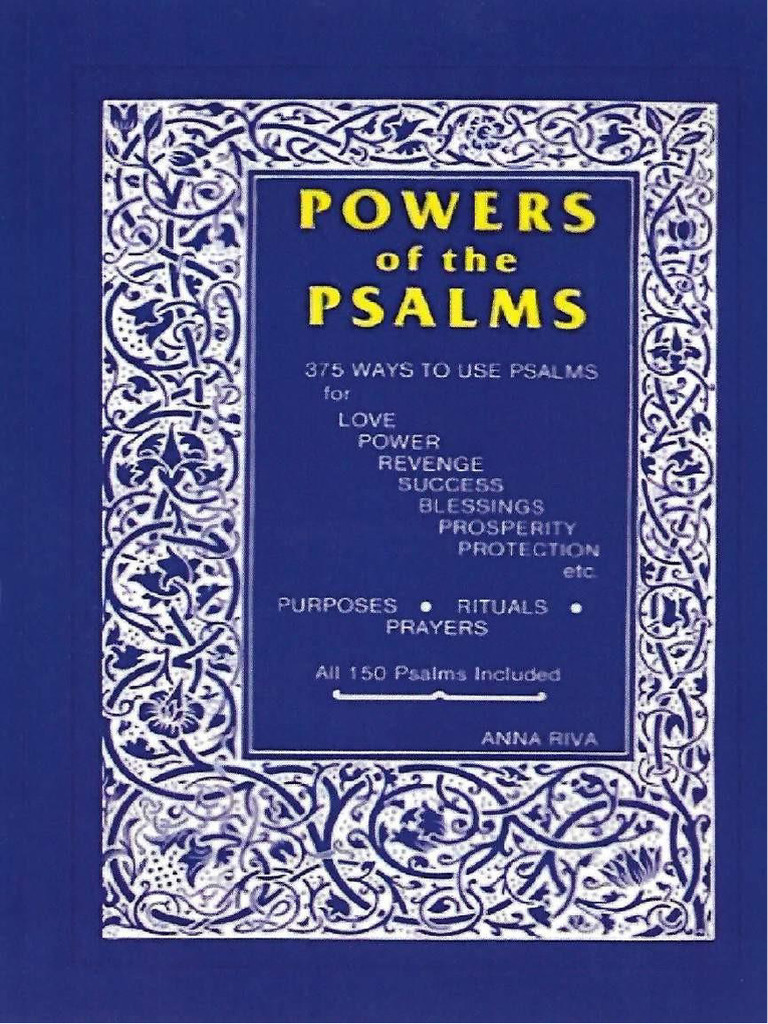 Psalms for Spiritual Power and Protection | PDF | Cooking, Food & Wine ...