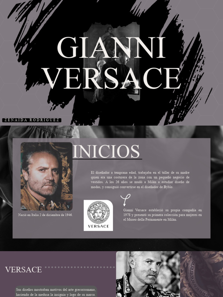 Gianni Versace: Legado y Moda | PDF