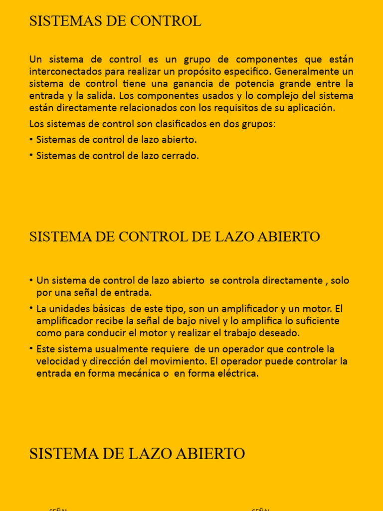 Clase de Servos 2 | PDF | Sistema de control | Amplificador