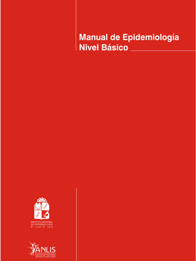 Manual de Epidemiologia Nivel Basico Parte 2 (Cap VII) | Descargar gratis PDF | Población ...