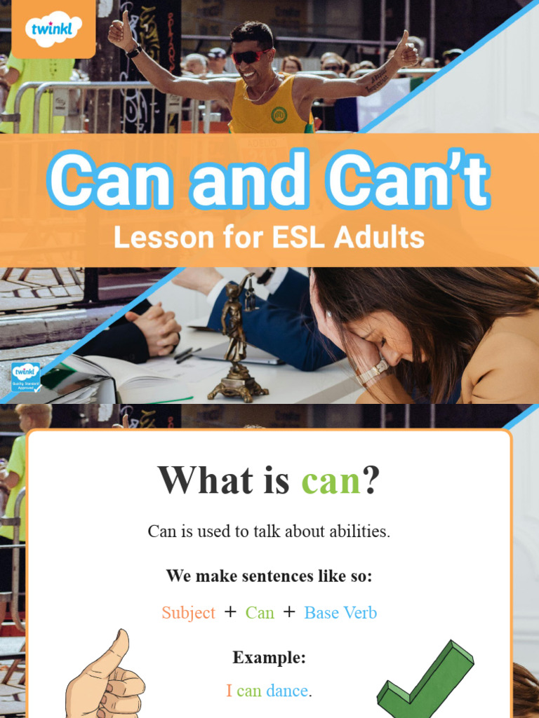 T 1704706386 Can and Cant Powerpoint Lesson Adults b1 b2 - Ver - 2 ...