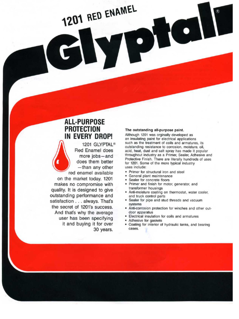 1201tech Red Gliptal | PDF