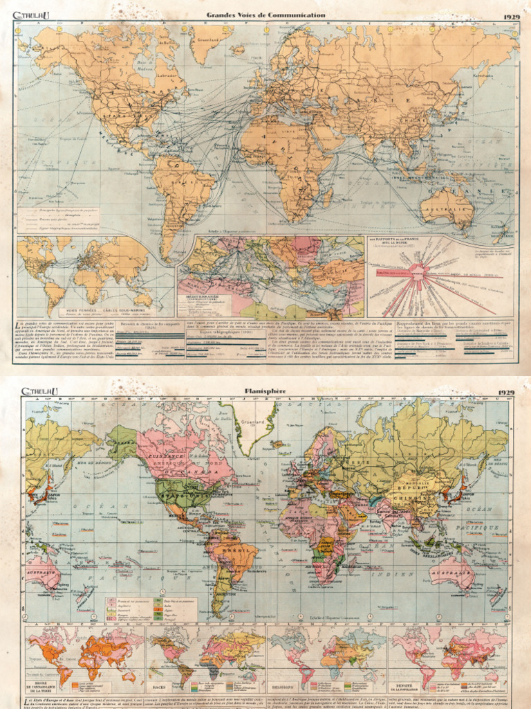 Planispheres Des Annees 20 | PDF