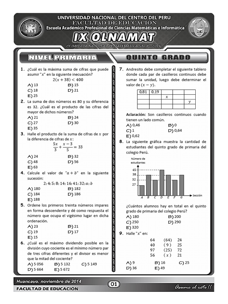 5to Primaria | PDF