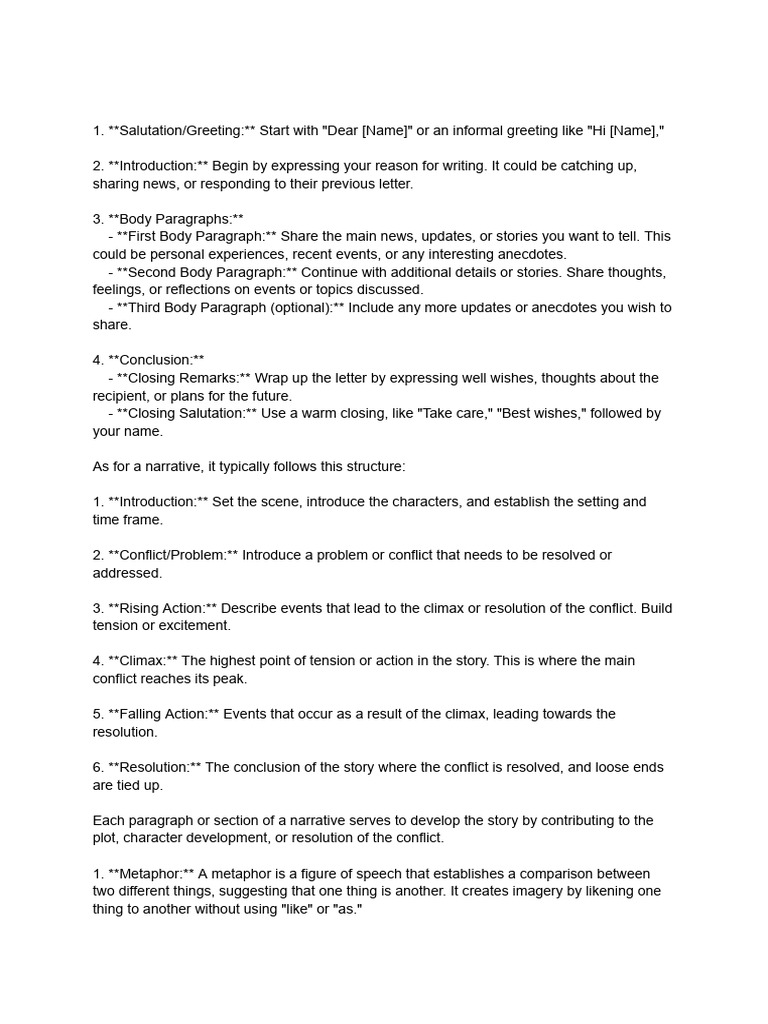 English Notes Yr 9 | PDF | Metaphor