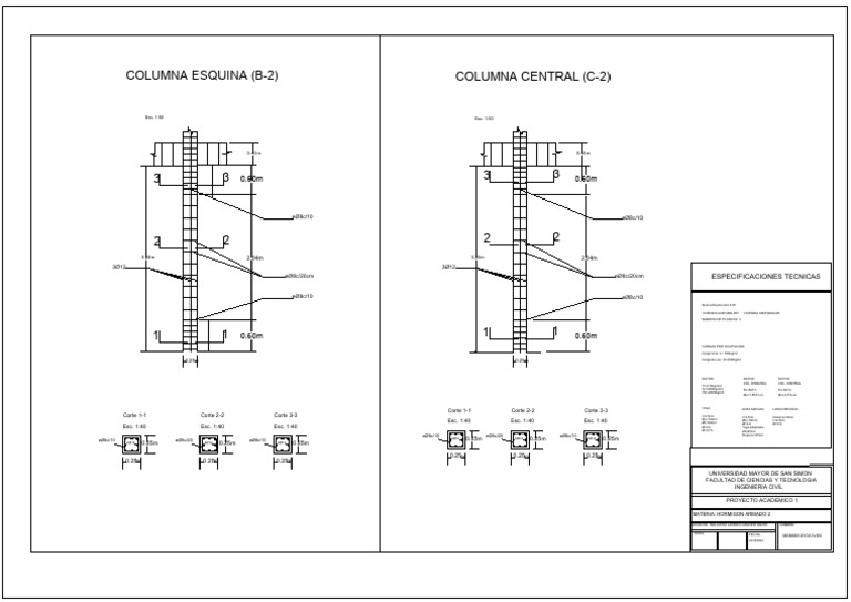 Especificaciones Técnicas Vivienda Unifamiliar | PDF | Ingeniero civil