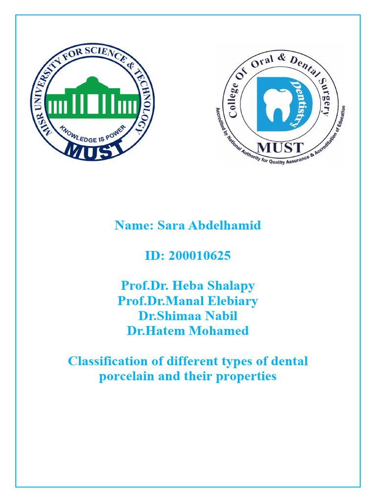 Dental Mat | PDF | Ceramics | Glasses