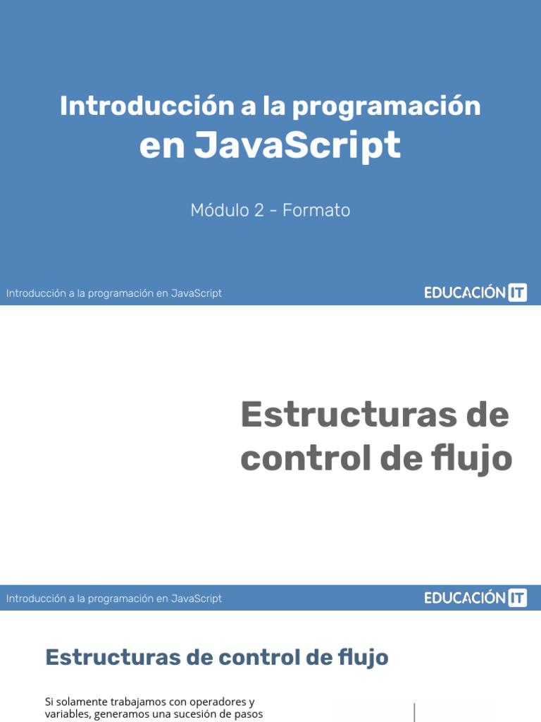 Estructuras de Control | PDF | Script Java | Programación de computadoras