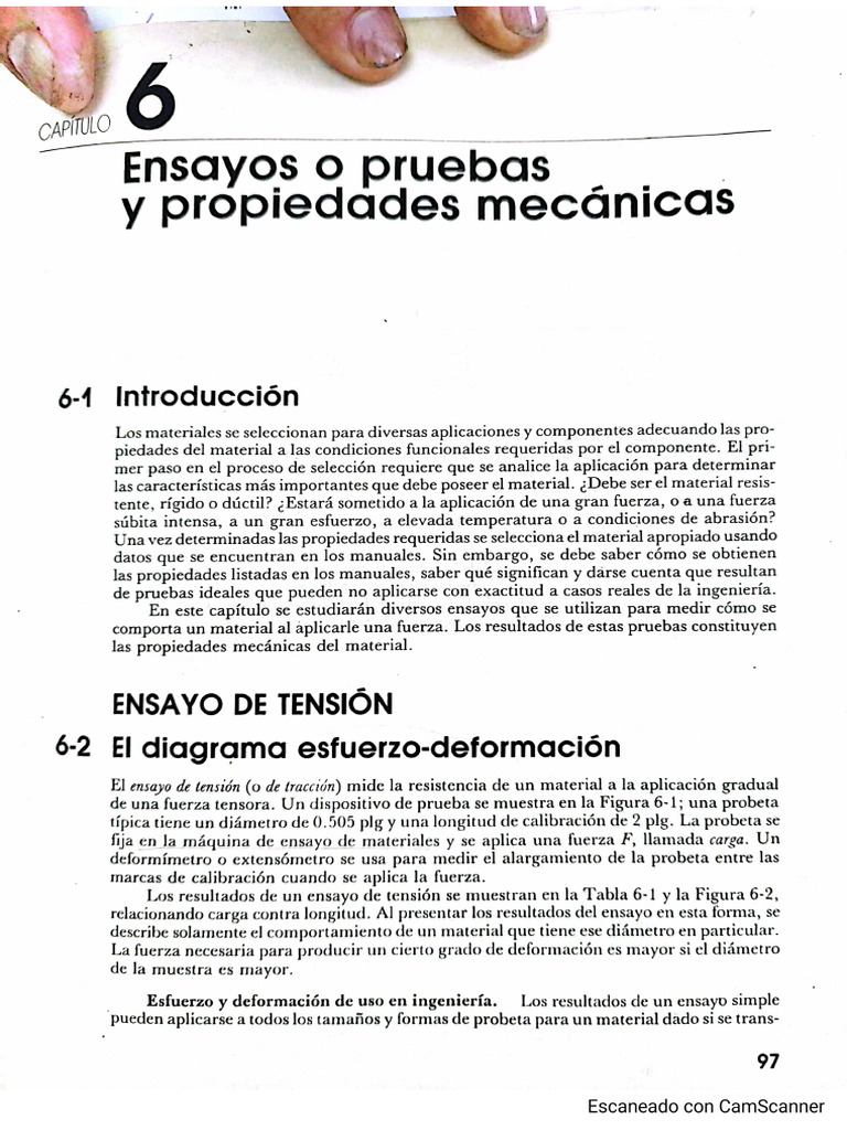 Cap 6 Ciencia de Los Materiales | PDF