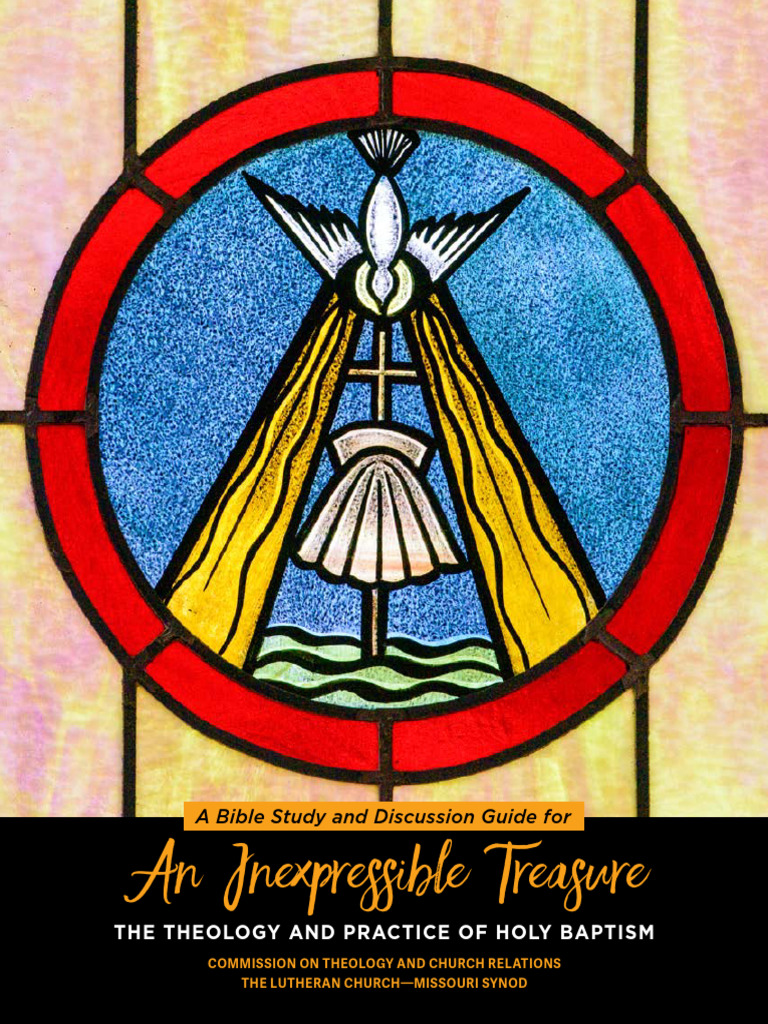 LCMS CTCR Bible Study Holy Baptism | PDF | Baptism | Jesus