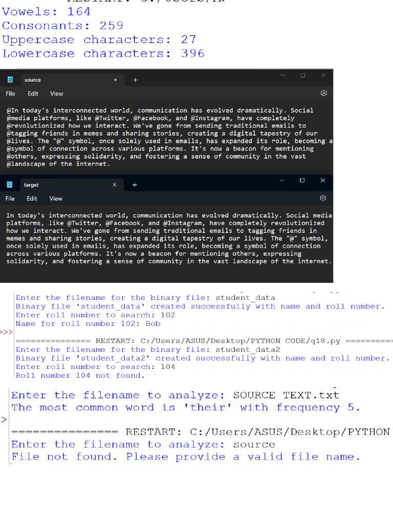 Class 12 Computer Science | PDF