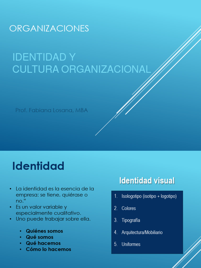 ORG IDENTIDAD y CULTURA | PDF | Rituales | Business