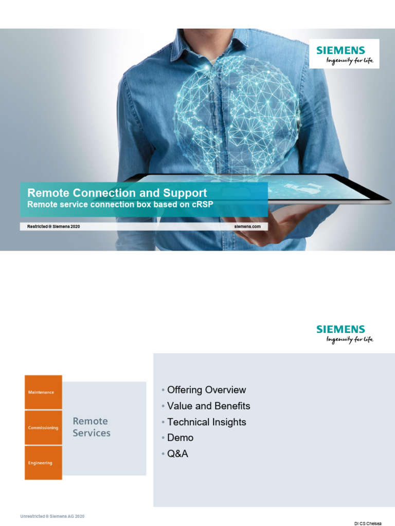 Remote Services for Plant Efficiency | PDF | Computer Security | Security