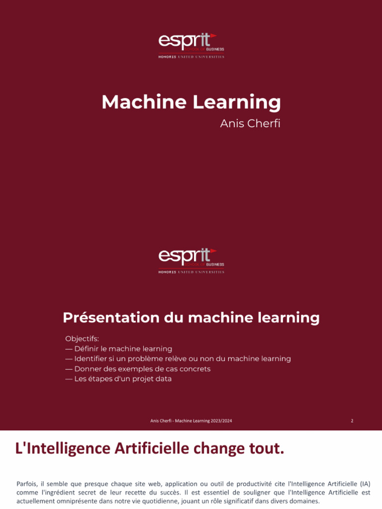 Machine Learning - Introduction | PDF
