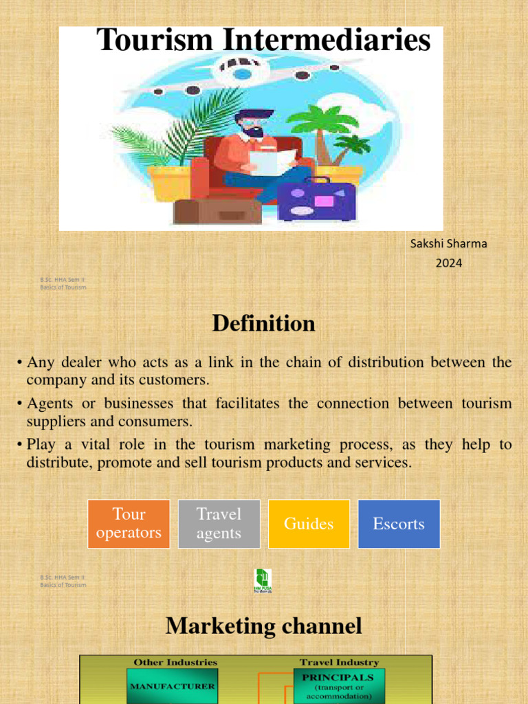 Unit 2-Tourism Intermediaries | PDF | Tourism | Economies